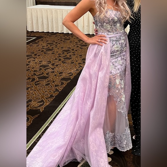 Rachel Allan | Dresses | Lilac Rachel Allen Dress | Poshmark